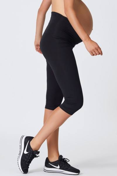 Super Soft Scuba Maternity Jogger – Black | 3 Bears